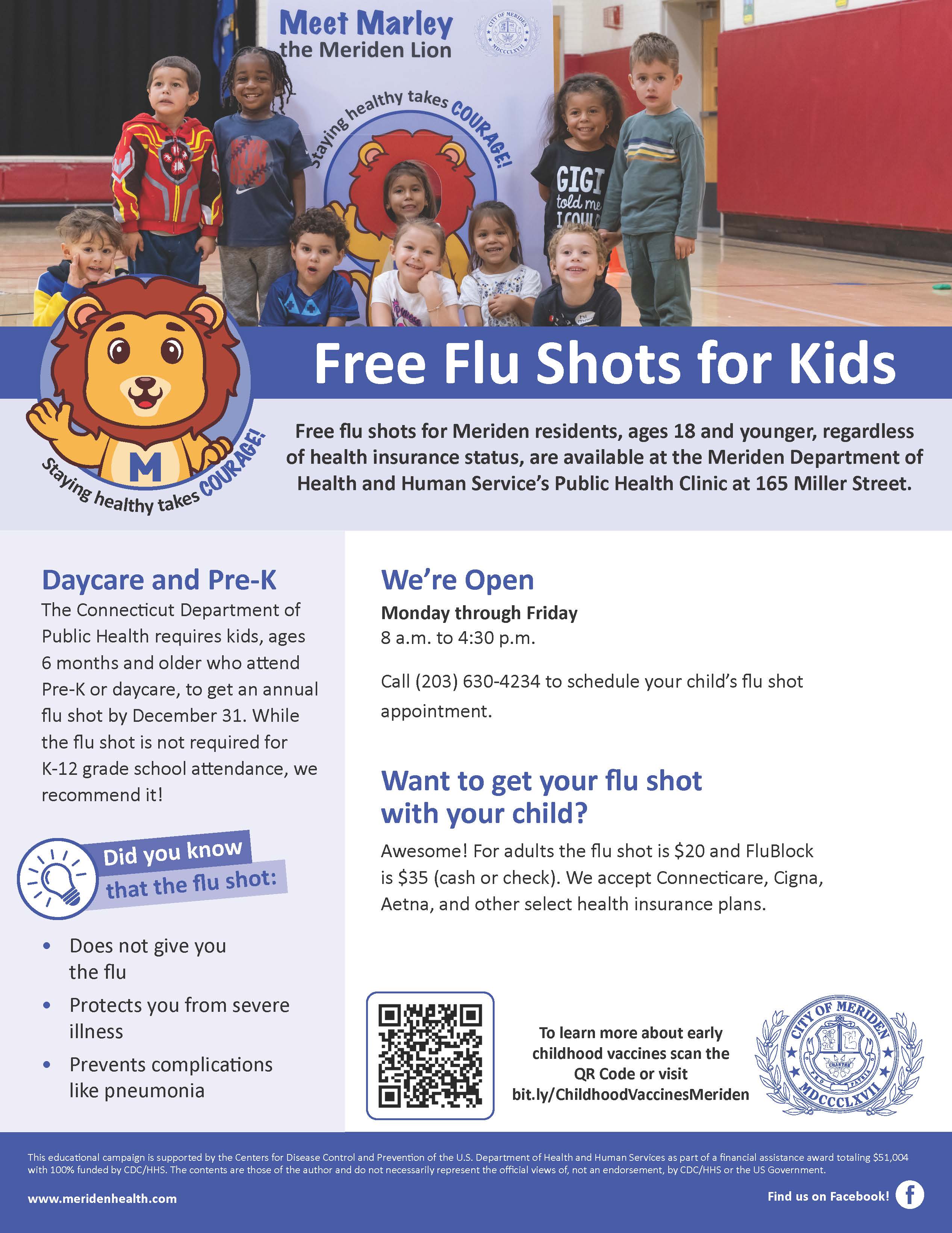 Childhood Vaccinations | City of Meriden, CT